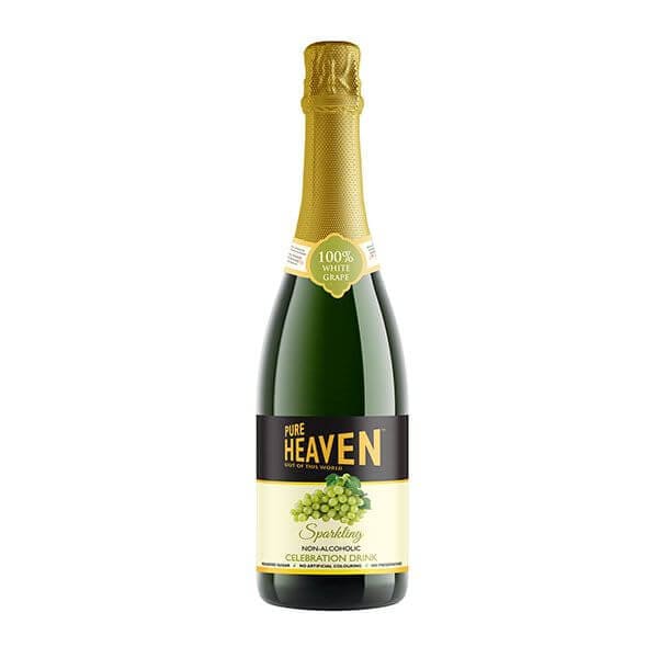PURE HEAVEN SPARKLING WHITE GRAPE WINE 750ML - Ghanadiscount